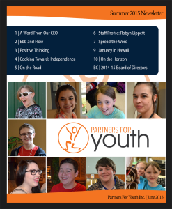 PFY June Newsletter - Partners For Youth
