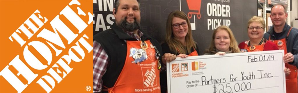 Home Depot helps support youth development programming - Partners For Youth